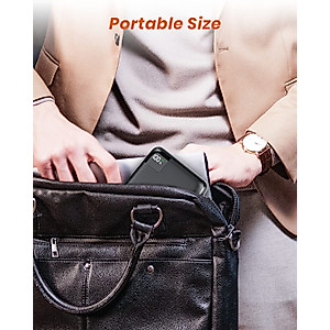 FEELLE Portable Charger Power Bank 27000mAh 22.5W Fast Charging Phone Charger USB-C PD QC 3.0 Battery Pack with 4 Outputs for iPhone Samsung Tablet