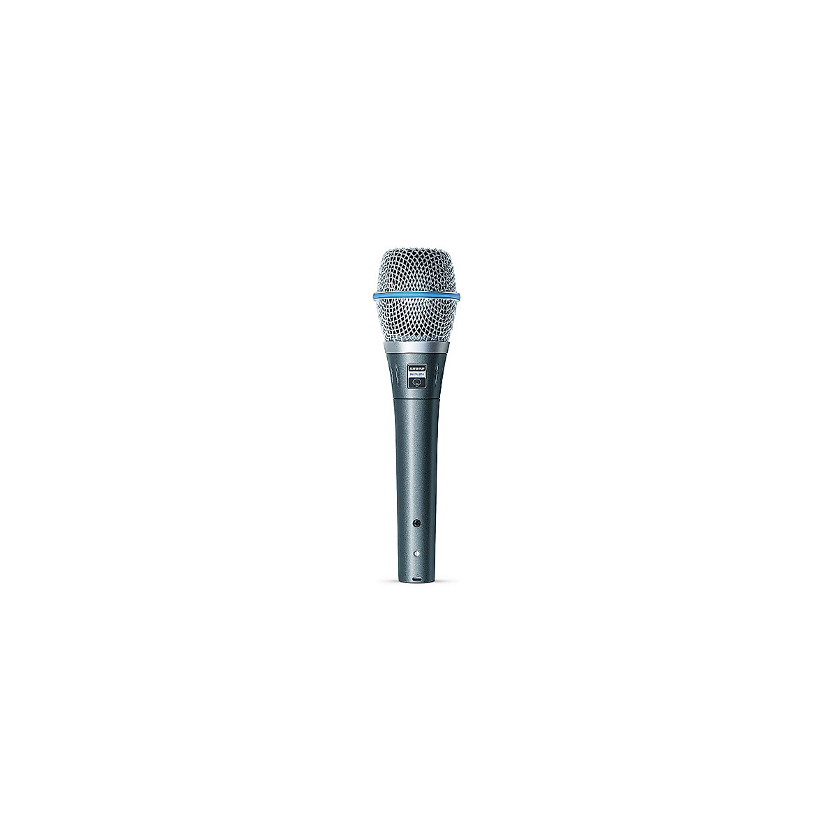 Shure Beta 87A Supercardioid Condenser Vocal Microphone Bundle with Boom Stand, XLR Cable, and Austin Bazaar Polishing Cloth