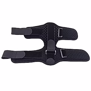 Fasciitis Night Foot Splint, Adjustable Achilles Tendonitis Night Brace Foot Support - Steel Sheet (37 X 23 X 32cm)