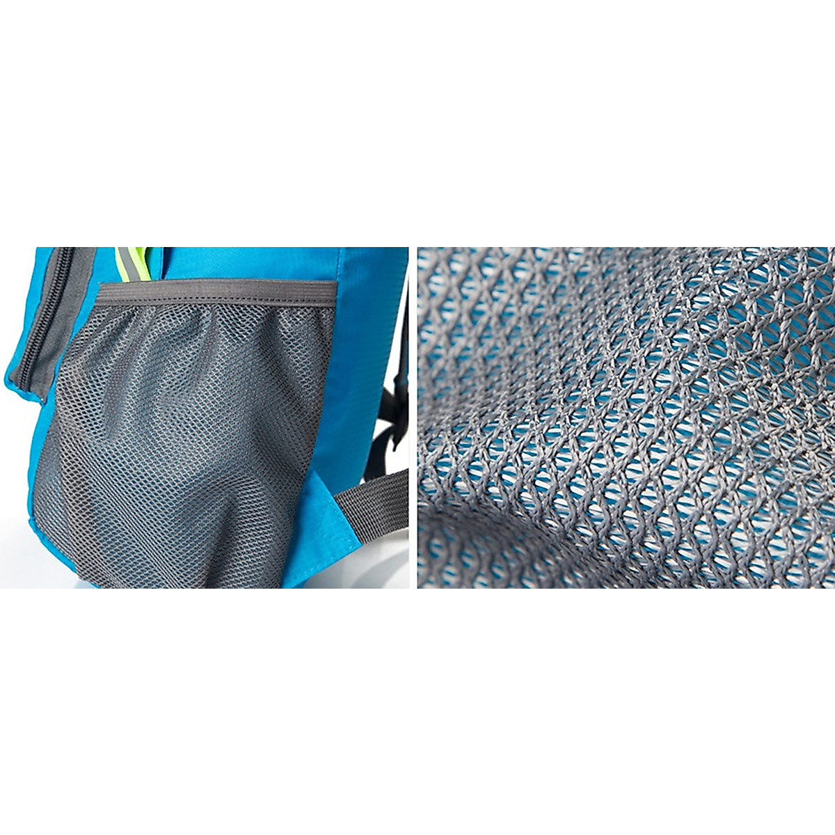 PAXLAMB Backpack Packable Foldable Ultra Lightweight Water Resistant Durable Camping Travel Hiking Daypack for Men Women (Grey)