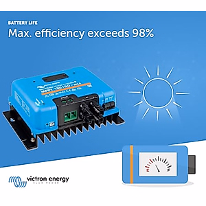 Victron Energy SmartSolar MPPT MC4 150V 60 amp 12/24/36/48-Volt Solar Charge Controller (Bluetooth)