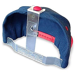 Cap Capers® Baseball Cap Display; Wall Mounted Hat Rack; Baseball Cap Storage & Organization; (24 pk) Great for Cap Collectors. The Ultimate Display for Baseball Caps