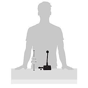 AKG Pro Audio DST99S Dynamic Paging Microphone with Cardioid Polar Pattern for General Public and Communication Uses., Black