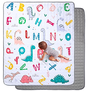 MEM Playpen Mat 71" X 59" Baby Play Mat, Thicken One-Piece Baby Crawling Mat, Non Slip Washable Play Mats for Floor, Cushioned Baby Playmat Floor Mat for Infants, Babies, Toddlers