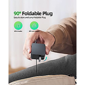 Charger for Asus Laptop, Ultra Compact (40% Smaller), Universal Replacement, Fast Charger, USB C & Round Connector, 65W, 45W, 33W