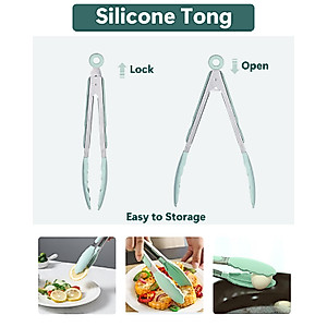 Kursinna 12QT Sous Vide Container with Lid, Fixed Rack, Kitchen Tong, Heat-Resistant Sleeve, BPA Free Container Fit Anova, Breville Joule, Instant Pot and Most Sous Vide Cooker