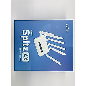 GL.iNet GL-X3000 (Spitz AX) 5G NR AX3000 Cellular Gateway Router, Wi-Fi 6, Detachable Antennas, Dual-SIM, RV, T-Mobile & AT&T IoT Device Certified