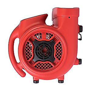 XPOWER P-430 Pro 1/3 HP 2000 CFM Centrifugal Air Mover, Carpet Dryer, Floor Fan, Blower, for Water Damage Restoration, Janitorial, Plumbing, Home Use