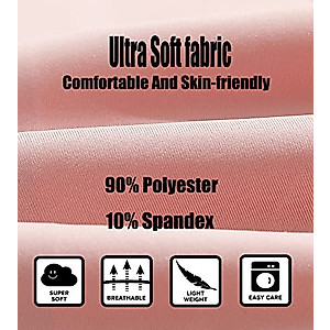 Sth Big Sexy Cheeky Underwear for Women Lace Bikini Panties Ladies No Show Hipster V-Waist Multi-Pack