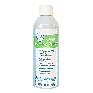 June Tailor JT440 Quilt Basting Spray, 10 ounce can Blue