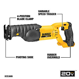 DEWALT 20V MAX Power Tool Combo Kit, 6-Tool Cordless Power Tool Set with Battery and Charger (DCK661D1M1)