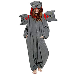 SAZAC Cerberus Kigurumi - Onesie Jumpsuit Halloween Costume