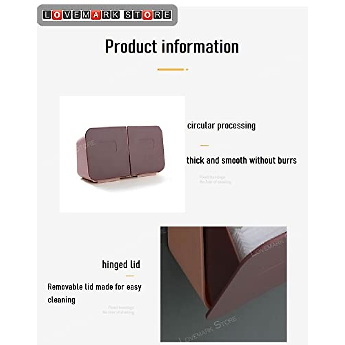 Qtip Holder | WALL-MOUNTED for Cotton Swabs | ORGANIZER | STORAGE BOX | 2 SEPARATE SECTIONED, WALL-MOUNTED, MULTI-PURPOSE COSMETIC BOX | JEWELRY STORAGE | MAKEUP COTTON SWAB ORGANIZER | HOUSEHOLD STORAGE BOXES. USAGE BEDROOM, BATHROOM, MAKEUP-TABLE