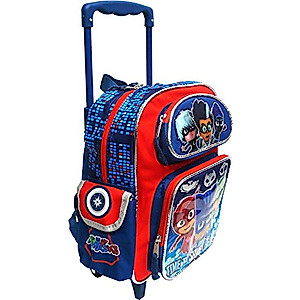 PJ Masks Backpack 12" Roller Boys Book bag GO GO GO School Backpack