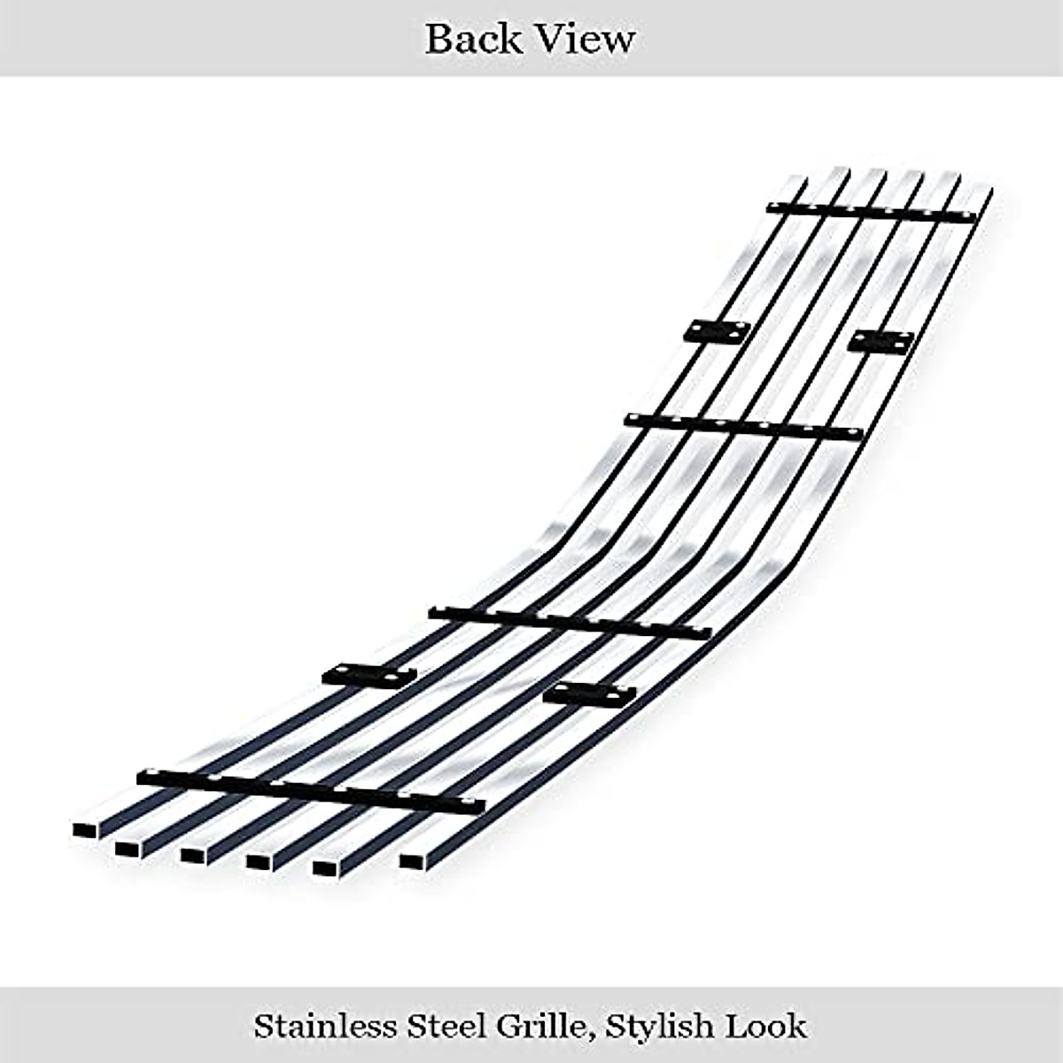 APS Compatible with 2009-2014 Dodge Challenger Main Upper Billet Grille Grill Insert D66607A