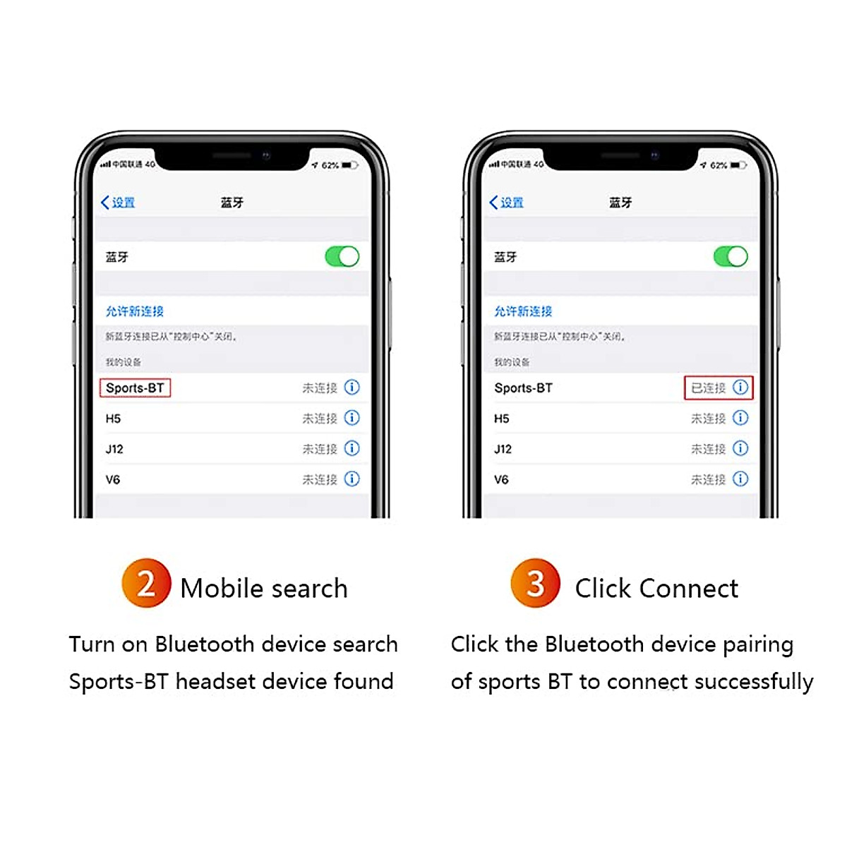 Bluetooth Neckband Headphone V5.1 Magnetic Earbuds with 100H Battery Life,Foldable Wireless Sport Earphones with Mic for Gym Running Driving,Noise-canceling Headset with TF Card Slot