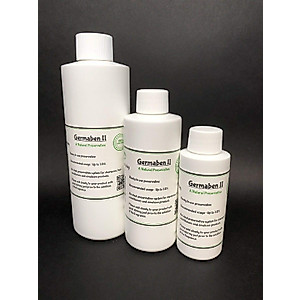 Germaben II 4 Oz - Natural Preservative - Great for Preservation of Personal Care Products - Ready to-use Complete Preservative System with a Broad Spectrum of Activity