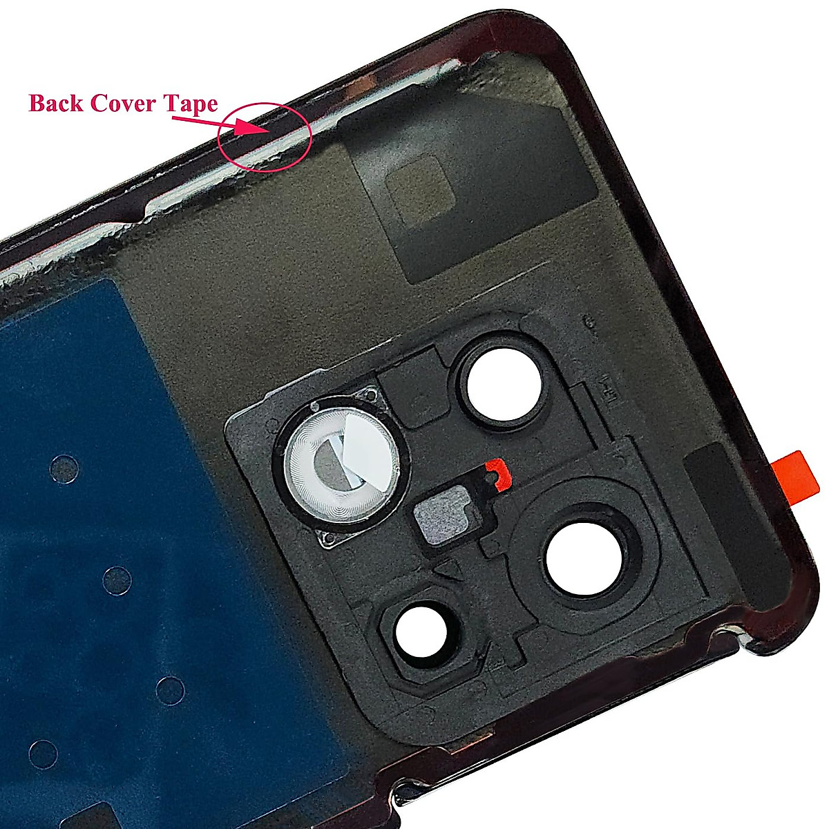 ubrokeifixit for OnePlus 10 Pro Housing Rear Panel Back Glass Door Cover Replacement for OnePlus 10 Pro 5G 6.7'' NE2210 NE2211 (10 Pro/Volcanic Black)