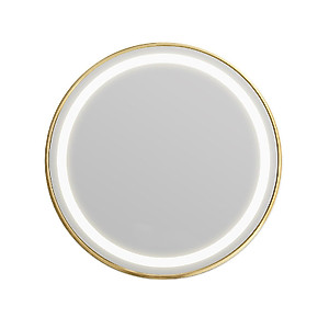 WHYATT Vanity Mirror with Lights LED Mirror for Bathroom, Anti-Fog,Backlit Lighted Mirror 3-Colors, Shatterproof, (Size : 70)