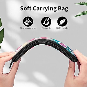 Fintie Pen Holder Case for Apple Pencil Pro, Apple Pencil (USB-C / 1st / 2nd Generation), Soft Neoprene Zipper Carrying Bag Sleeve Pouch for Samsung Stylus, Surface Pen, Moroccan Love