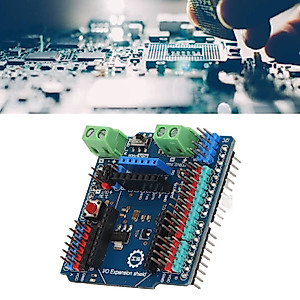 Sensor Expansion Board, 3.3V 5V Convenient 14 IO Expansion Module 6 Port Analog Digital 3P for Controller