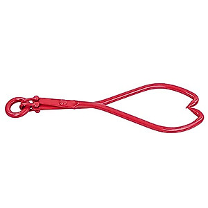 Felled Timber Claw Hook, 32in - Log Lifting Tongs Heavy Duty Grapple Timber Claw, Lumber Skidding Tongs Logging Grabber