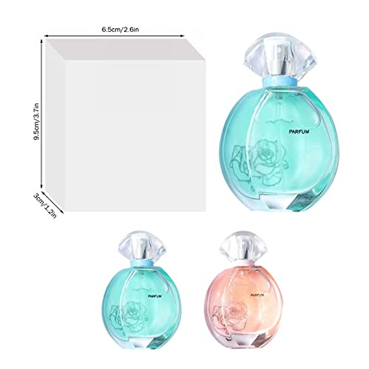 Fragrance Pheromones to Attract Men for Women - Long Lasting Elegant, Ultra Strength Organic Fragrance Body Perfume Pheromone Oil