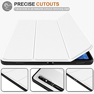 Batianda Customizable Case for Samsung Galaxy Tab S9 Ultra 14.6 inch 2023 Model (SM-X910/X916/X918) with S Pen Holder, Shockproof Tablet Cover with Clear Transparent Back Shell Auto Sleep/Wake