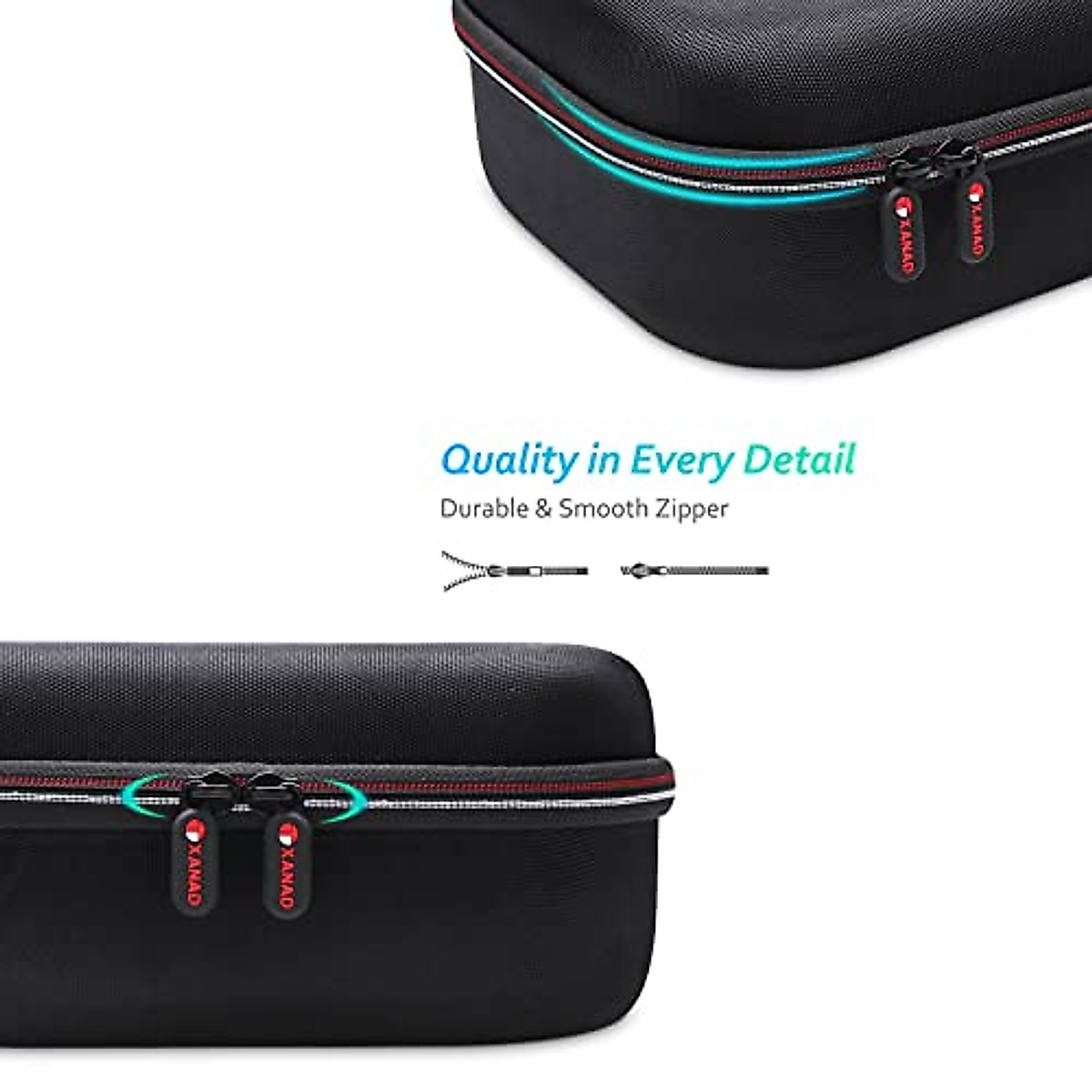 XANAD Hard Case for Xbox Wireless Headset or Sony Pulse PS5 3D Headset - Storage Protective Bag