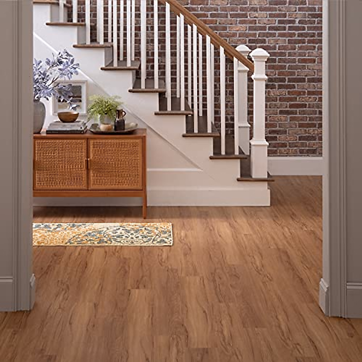 Mohawk Home Soho Medallones Garden Ornamental Runner Area Rug, 1'8"x5', Beige