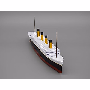 RMS Olympic Model - Highly Detailed Replica Historically Accurate No Assembly Required - 1 Foot in Length