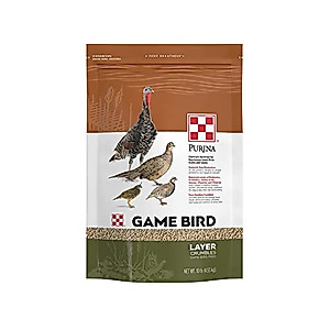 Purina | Game Bird Layer Feed | Crumbles | 10 Pound (10 LB) Bag