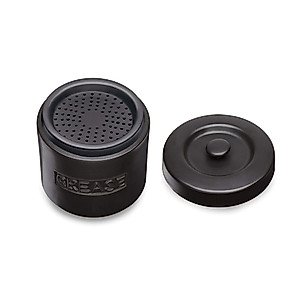 Fox Run Bacon Grease Container, 5 x 5.5 inches, Black