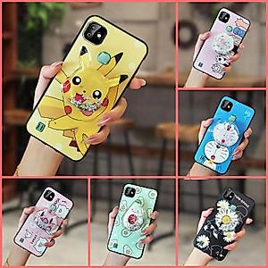 Waterproof Fashion Design Lulumi Phone Case for infinix X612/Smart HD 2021, TPU Anti-Knock Silicone Foothold Shockproof Anti-dust Drift Sand Armor case Back Cover Dirt-Resistant Cartoon, #5