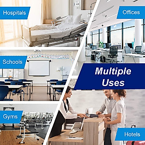 Medd Max Cordless Handheld Electrostatic – Fogger Machine, Atomizer Sprayer – Battery Powered Nano Spray Gun – Portable Electric Fine Mist Sprayer – Holds 1.8L