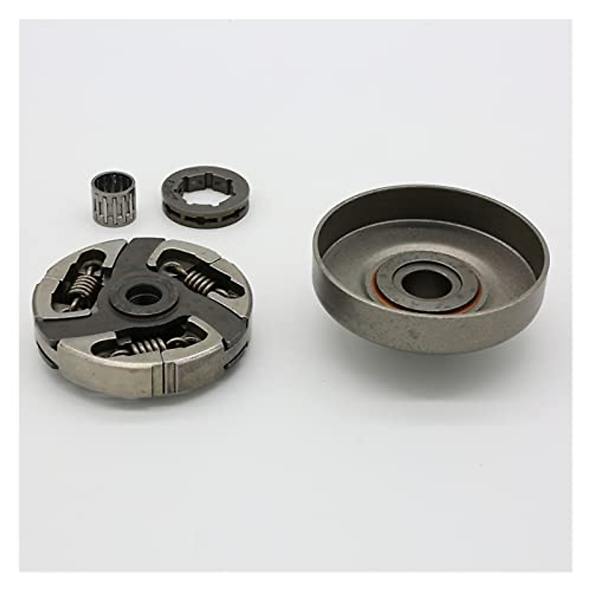 ZIMAGU 3/8"-7T Clutch Drum Needle Bearing Rim Sprocket Kit Compatible with Husqvarna 288 281 288XP 281XP 181 Garden Chainsaw Spare Parts