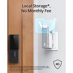 eufy Security S330 Video Smart Lock, 3-in-1 Camera+Doorbell+Fingerprint Keyless Entry Door Lock,BHMA, WiFi Door Lock,App Remote Control,2K HD,Doorbell Camera with Chime,No Monthly Fee,SD Card Required