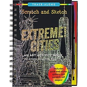 Scratch & Sketch Extreme Cities (Trace Along)