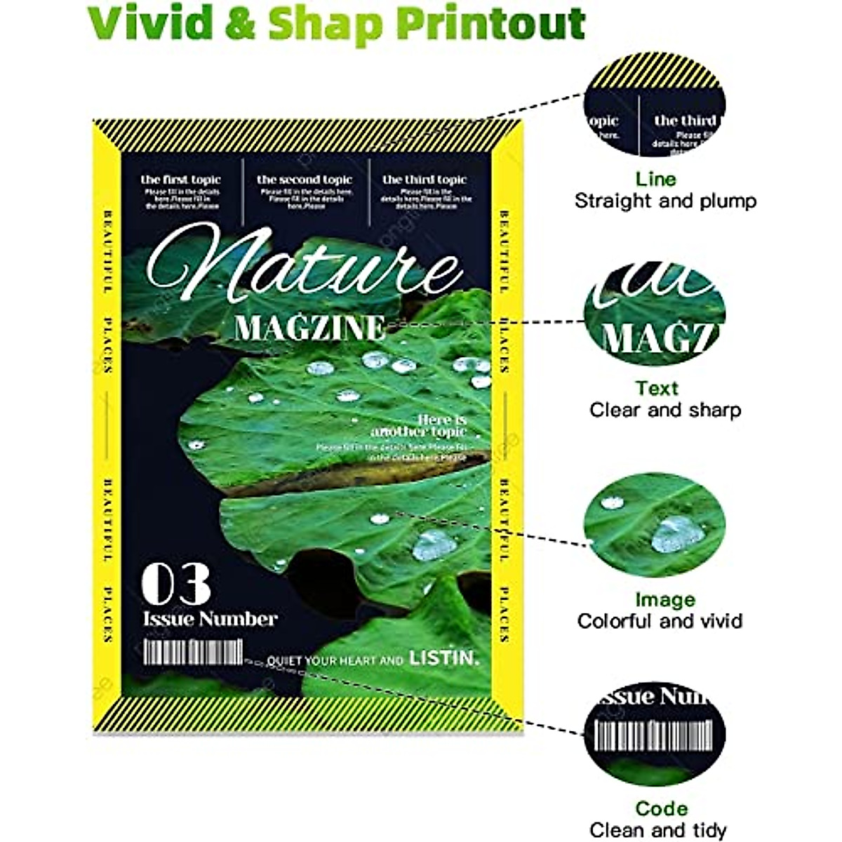 NEXTPAGE CLI42 Ink cartridges Replacement for Canon Pixma Pro-100 Pro-100S Printer (Cyan, Magenta, Yellow, Photo Cyan, Photo Magenta 5 Pack)