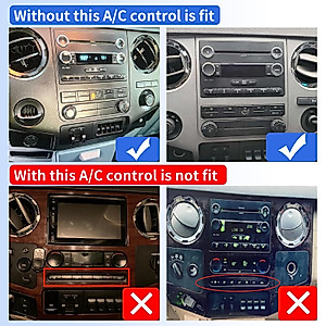 Qualcomm Car Radio for Ford F250 F350 2009-2012 F450 F650 2009-2016 Stereo Replacement Carplay Android Auto Upgrade 12.1 Inch 2K IPS Touch Screen Android 13 Tesla Style Head Unit Navigation
