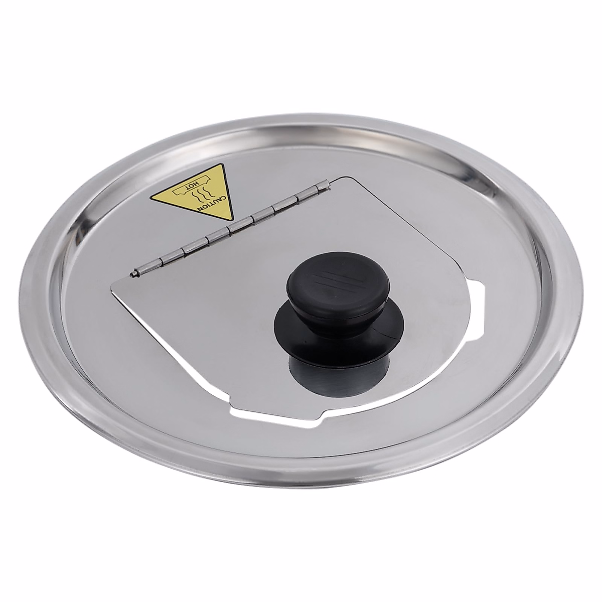 2 Pcs Food Warmers Countertop Soup Warmer Stainless Steel Food Holding Warming Equipment 10L/2.64 gal Commercial Soup Warmer Pot with Hinged Lid Detachable Liners (White, Silver)