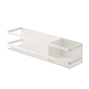 YAMAZAKI home Storage Basket, White