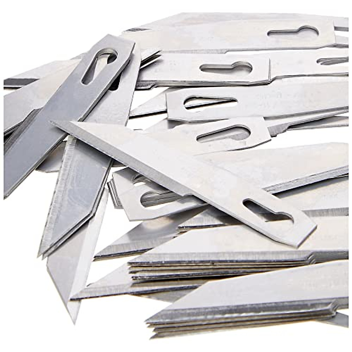 Stanley 1-11-221 Slim knife Blade "No.5901"(50 Piece), Silver