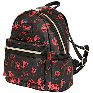 Marvel Spider-Man: Across The Spider-Verse Web Mini-Backpack - Entertainment Earth Exclusive