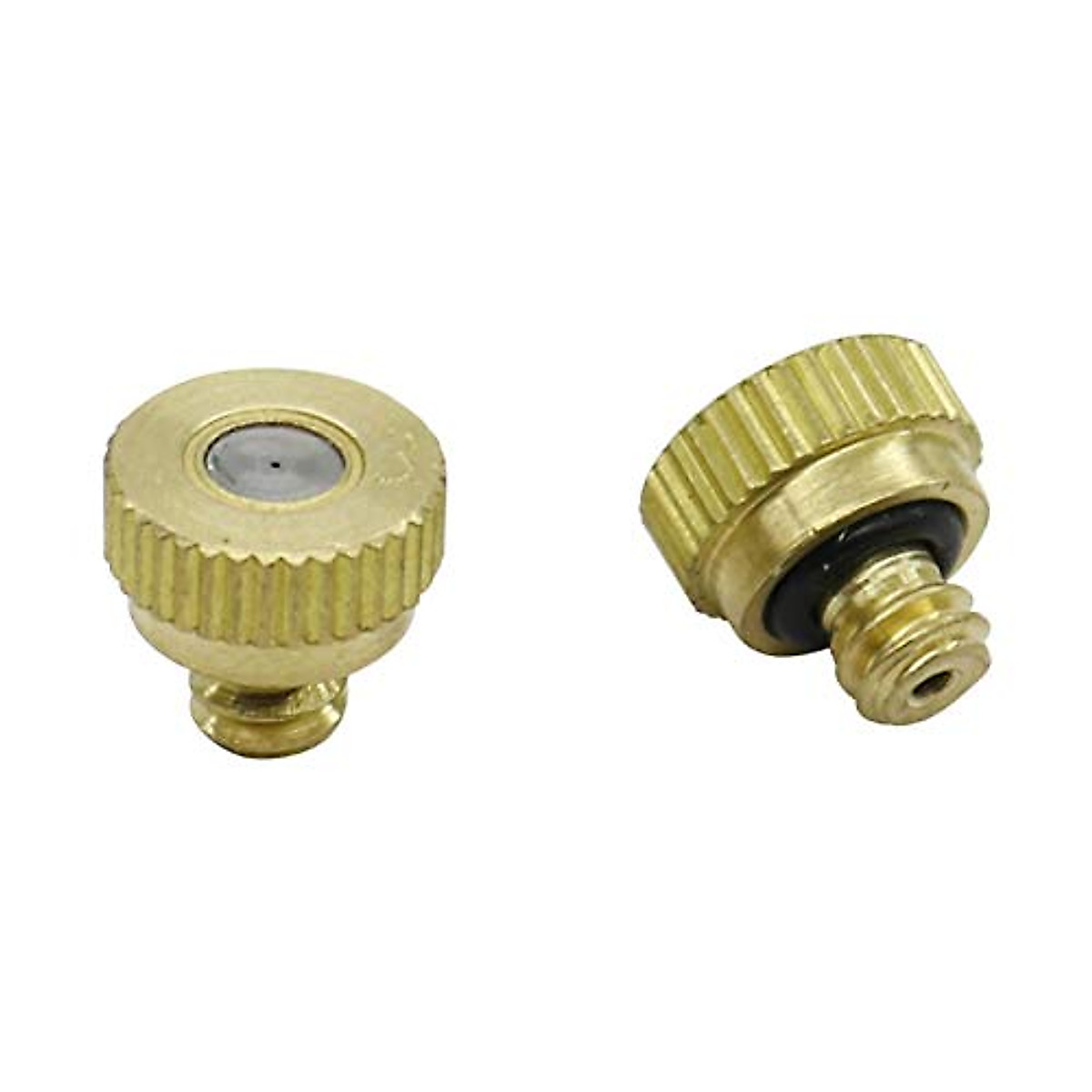 XCYY 0.2-0.5 Mm Low Pressure Water Sprinkler with 4mm Male Thread Garden Irrigation Sprinklers 10 Pcs (Color : 0.3mm)