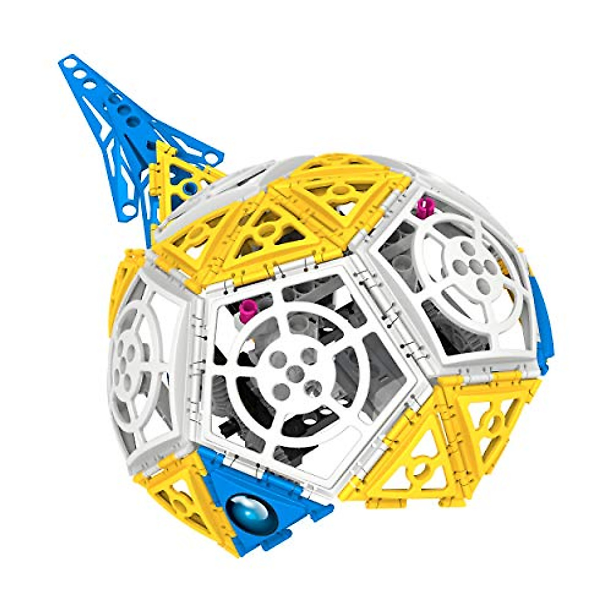 Thames & Kosmos Robotics: Smart Machines - Super Sphere STEM Experiment Kit | Build & Program a 9-inch Robotic Sphere + 6 Other Robot Models | Basic Coding | Color Manual | Requires Tablet, Smartphone