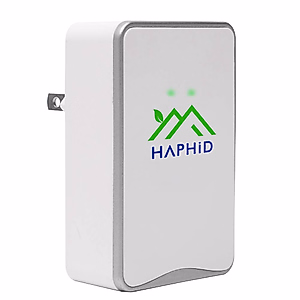 HAPHID Ionizer Air Purifier Plug In with Highest Output - Up to 32 Million Anions/Sec,Filterless Ion Air Purifier for Home&Office Purify: Odors,Pets Smell Etc