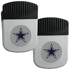 NFL Siskiyou Sports Fan Shop Dallas Cowboys Chip Clip Magnet 2 pack Team Color