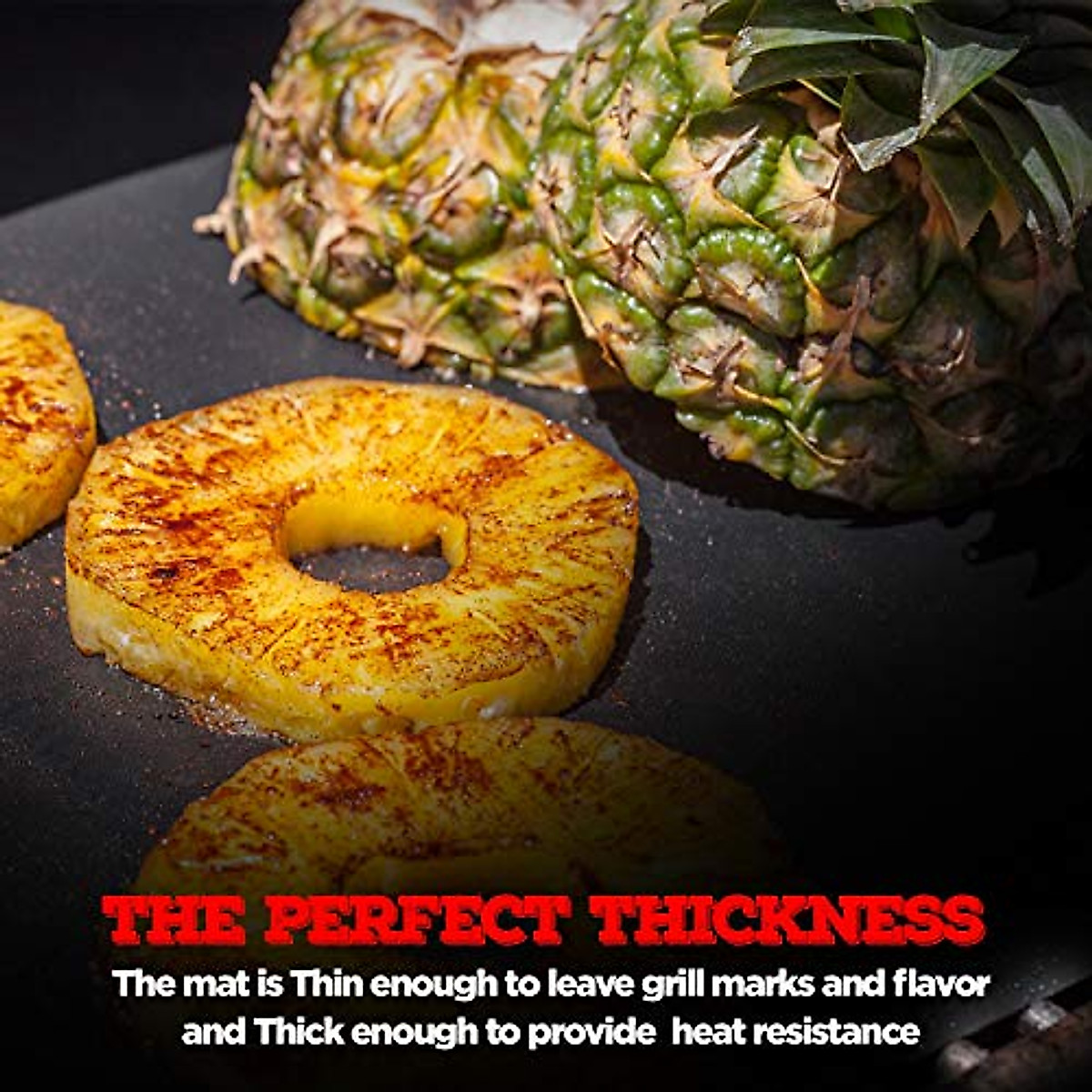 Kaluns Grill Mat, Best BBQ Mat - Heat Resistant up to 600 Degree - Nonstick, Reusable, Dishwasher Safe, Set of 3