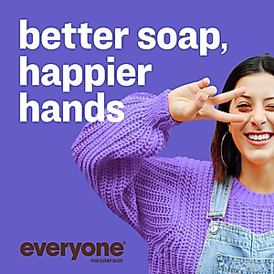 Everyone Liquid Hand Soap Refill, 1 Gallon, Lavender and Coconut, Plant-Based Cleanser with Pure Essential Oils